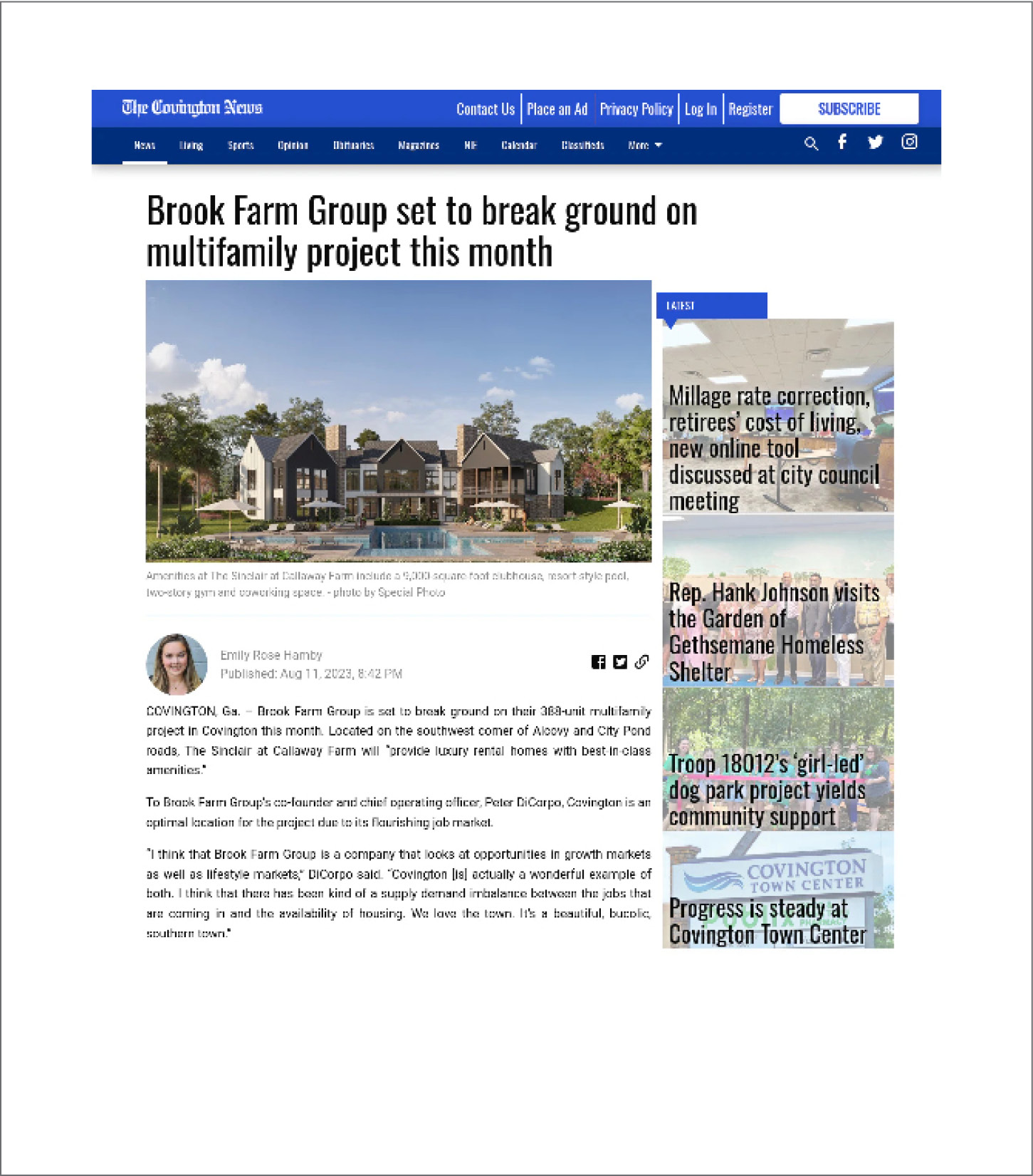 Press – Brook Farm Group